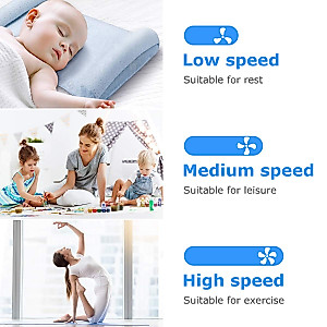 VOSAREA Portable Air Cooler 4 in 1 Mini Air Conditioner Fan Air Cooling Fan Air Misting Cooler for Room Office