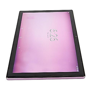 DAUZ FHD Tablet, 10.1 Inch Tablet 100-240V 5G WiFi 4G Network Supports Fast Charging 8GB RAM 256GB ROM for Android 12 for Reading (US Plug)