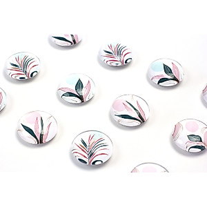 12 Pack Multicolor Plant Fridge Magnet Set, Strong Refrigerator Magnets for Whiteboard, Cute Magnets for Lockers, Neodymium Magnet Backing