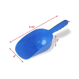 Van Ness 2 Cup Capacity Pet Food Scoop (Single), Blue