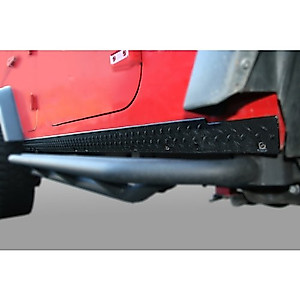 Rugged Ridge 11651.05 Body Armor Kit, Rocker Side Panels; 07-18 Jeep Wrangler JK, 4 Door