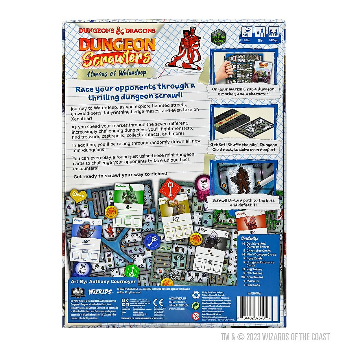 Dungeons & Dragons: Dungeon Scrawlers - Heroes of Waterdeep