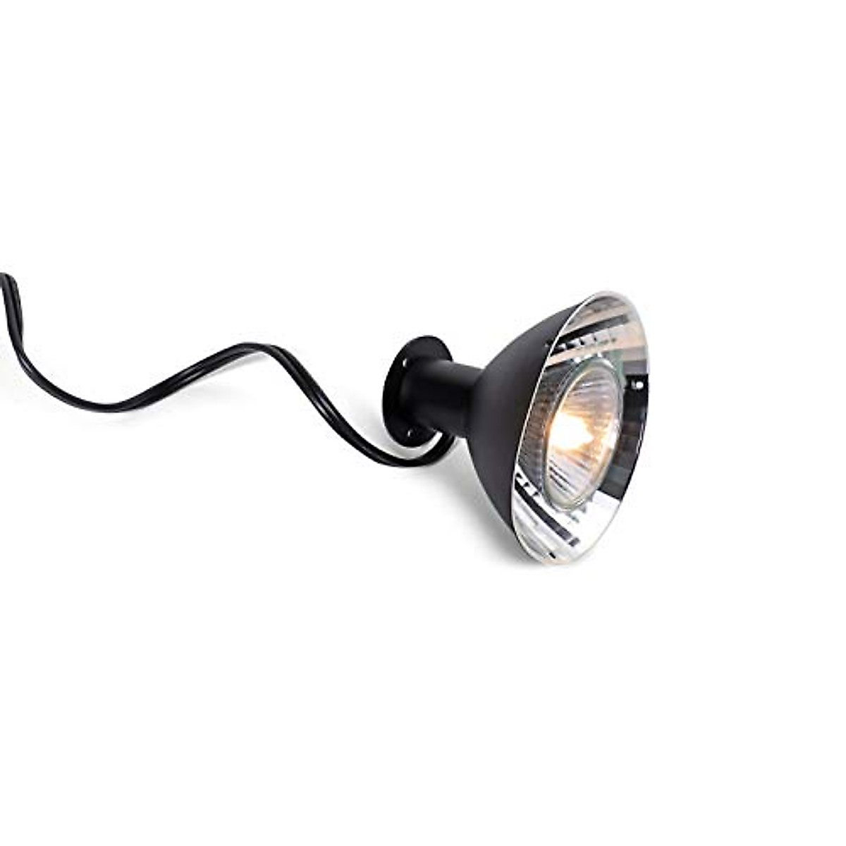 Carolina Custom Cages Reptile GU10 Halogen Dome Fixture with 54" AC Cord and Switch