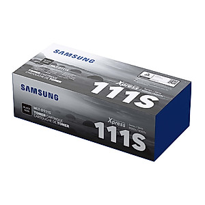 HP Samsung MLT-D111S 2 Pack Blk Toner Crtg, Black, Two Pack