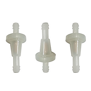 Yapnigeel 3pack 694485 Inline Gas Fuel Filter Replaces Stens 120-006 John deere AM107314 Toro 71-9280 Snapper 394358S troy bilt 951-3013 E-Z-Go 23013G1