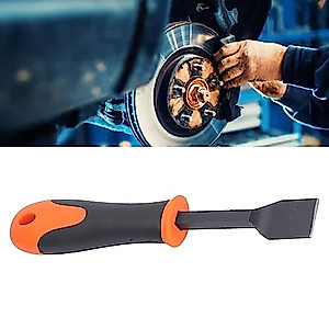 Tyenaza Cleaning Scraper, 25mm Large Head Comfortable Handle Glue Removal Oil Cleaning Shovel, for Household Floor Car