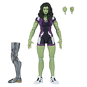 Marvel Legends Series Disney Plus She-Hulk MCU Series Action Figure 6-inch Collectible Toy, Includes 2 Accessories and 1 Build-A-Figure Part