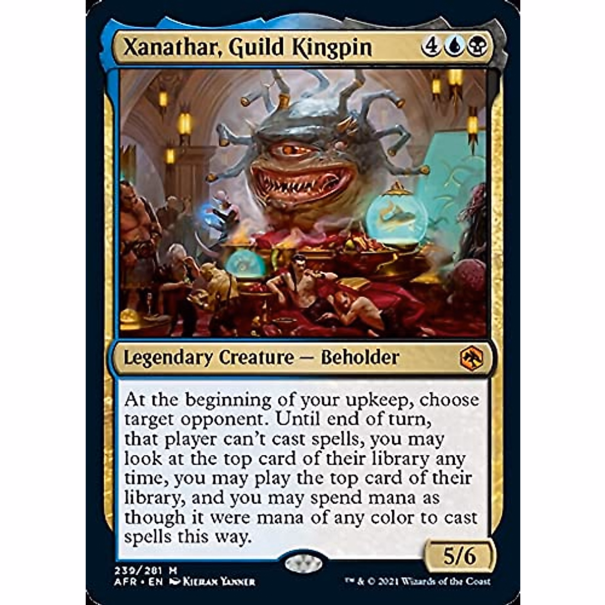 Magic: the Gathering - Xanathar, Guild Kingpin (239) - Adventures in The Forgotten Realms