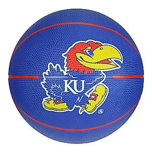 adidas NCAA Kansas Jayhawks Official Men's Team Logo and Colors Basketball, Size 7