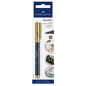 Faber-Castell Metallic Marker Blisterpack - Gold