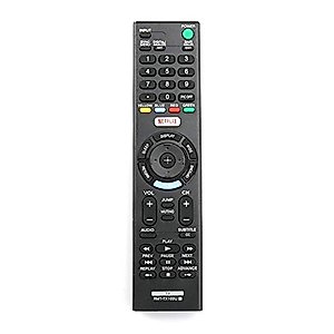 New RMT-TX102U Remote Replaced for Sony TV KDL-32W600D KDL-32R500C KDL-40R510C KDL-40R530C KDL-40W650D KDL-40R550C KDL-48R510C KDL-48R530C KDL-48R550C 149298011 KDL40R550C KDL48R510C KDL-48W650D