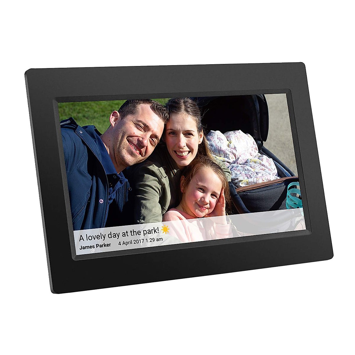 Feelcare Digital WiFi Picture Frame 10 inch, Upload Photos or Videos Remotely from Smartphone to Frame with Free Frameo App, IPS 800x1280,Touchscreen for Easy Navigation