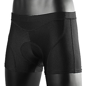 LIXADA Men's Cycling Shorts 3D Padded MTB Bicycle Bike Underwear Shorts Breathable,Quick Dry Pants,Lightweight Shorts