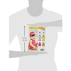 Simplicity Creative Patterns New Look 6292 Babies' Romper, Dress, Panties and Headband, A (NB-Small-Medium-Large)