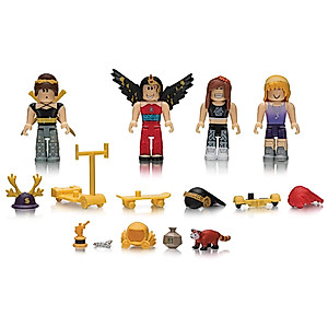 Roblox Celebrity Collection - Build a Billionaire Heiress Four Figure Pack [Includes Exclusive Virtual Item]