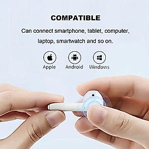 Wireless Earbuds Bluetooth Earbuds Bluetooth 5.3 Headphones 36H Playtime Earbuds Stereo Sound Deep Bass Crystal-Clear Calls