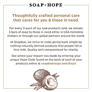 Soapbox Liquid Hand Soap, Vanilla & Lily Blossom - Gentle, Moisturizing Hand Cleanser, Vegan, Cruelty Free Hand Soap for Bathroom and Kitchen, 12oz Pump Bottles (Pack of 3)