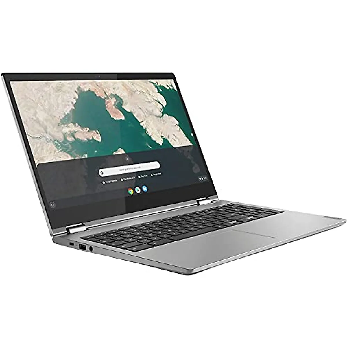 Lenovo 2022 Newest C340 15.6" FHD Touchscreen 2-in-1 Chromebook Laptop, Intel i3 CPU(Up to 3.4GHz), 4GB RAM, 320GB Space(64GB eMMC+256GB MSD), USB-C, Wi-Fi, Bluetooth, Webcam, Chrome OS+JVQ MP