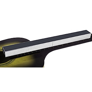 Hinfudor Fret Leveling Beam, 16 Inch (400mm) Bass Guitar Fret Leveler Sanding File Level Bar, Pro Luthier Repair Tool with 400 600 1000 1200 Grit Pre-adhesive Sandpaper