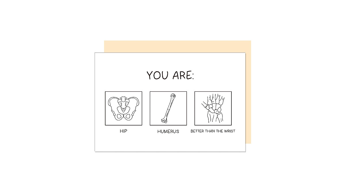 Funny Medical Greeting Card for Healthcare Professionals | Ure Tenk