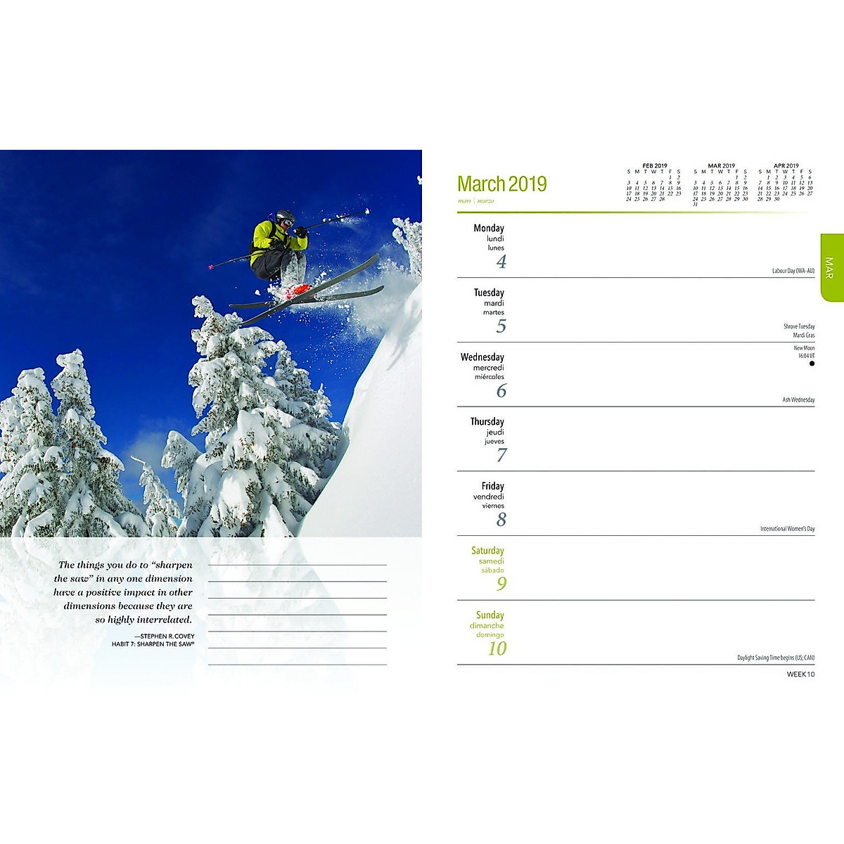 The 7 Habits of Highly Effective People 2019 Calendar