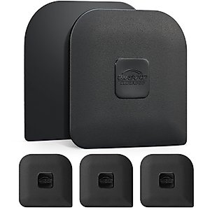 Pan Scraper, CLUEAPOP 5 Pcs Pot Scraper Plastic, Pot Scraper Non Scratch for Cast Iron, Pot and Pan Cleaning, Sturdy Scraper Kitchen Tool