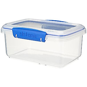 Sistema 1600 KlipIt Collection Rectangle Food Storage Container 33.8 oz