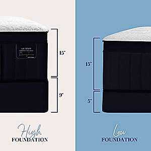 King Stearns & Foster Lux Estate Hybrid Pollock Luxury Cushion Firm 15" Mattress Only