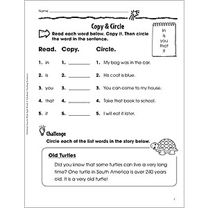 Scholastic Success with Sight Words
