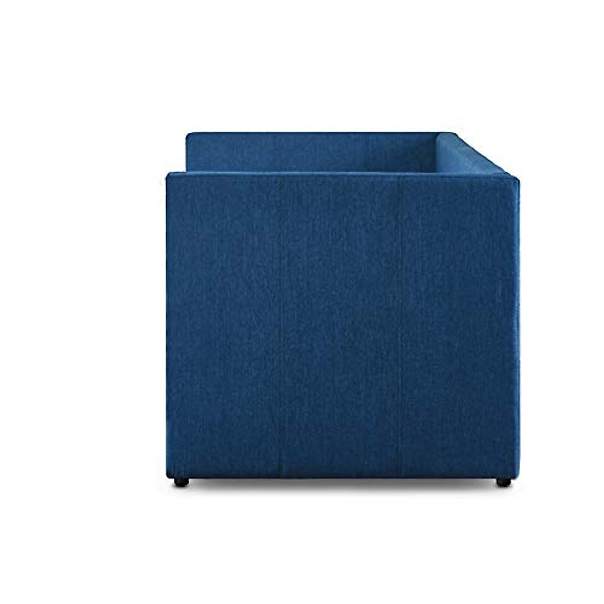 Lexicon Therese Upholstered Nailhead Trim Twin Daybed with Trundle in Blue