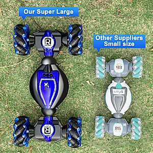 KB KAIBO Gesture RC Cars, 25KM/H Remote Control Car for Boys, Hand Controlled Rc Car, Gesture Sensing RC Stunt Car, Toys for Boys Age 6-8,Ideas Birthday Gifts for 8 9 10 11 12 Year Old Boys