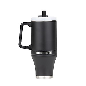 Mammoth Ascent Black 40 oz Tumbler with Handle
