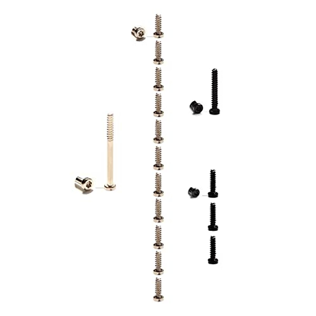 iParto 2 Pack Joystick Replacement for Oculus Quest 2 Controller Thumb Stick Replacement for Meta Quest 2 Left/Right Joystick Analog with Screws,6 Thumbstick Caps,Adhesive,Tools