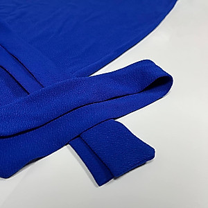 BOGURST Dresses for Women Party Elegant Balloon Sleeve V Neck Sheath Casual Work Ladies Dresses molv 2XL