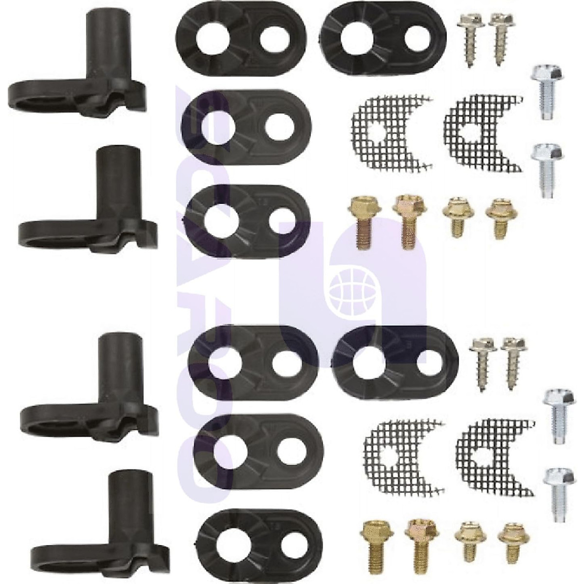 4318165 Freezer Door Closer Cam Kit Exactly fits for Whirlpool Refrigerators Replaces AP3103517,1104788,1115905,2155312,2155313,2182132,4211257,978800,986758,AH358690 (2)