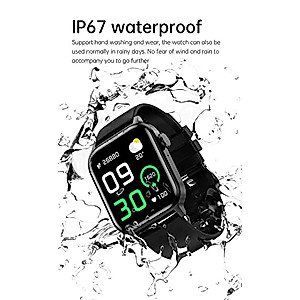 Smart Watch for Women Men, Waterproof Smartwatch Fitness Tracker for Android iOS Phones, 1.81” HD Smartwatch with Heart Rate Monitor, Step Counter, Receive Make Calls