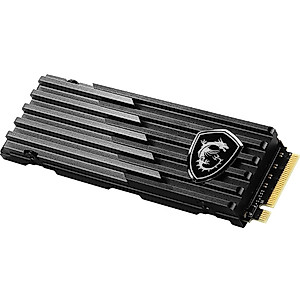 MSI SPATIUM M480 PCIe 4.0 NVMe M.2 1TB Play Internal SSD PCIe Gen4 NVMe (SPATIUM M480 PCIe 4.0 NVMe M.2 1TB Play)