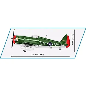 COBI Historical Collection WWII P-47 Thunderbolt™ & Tank Trailer Executive Edition