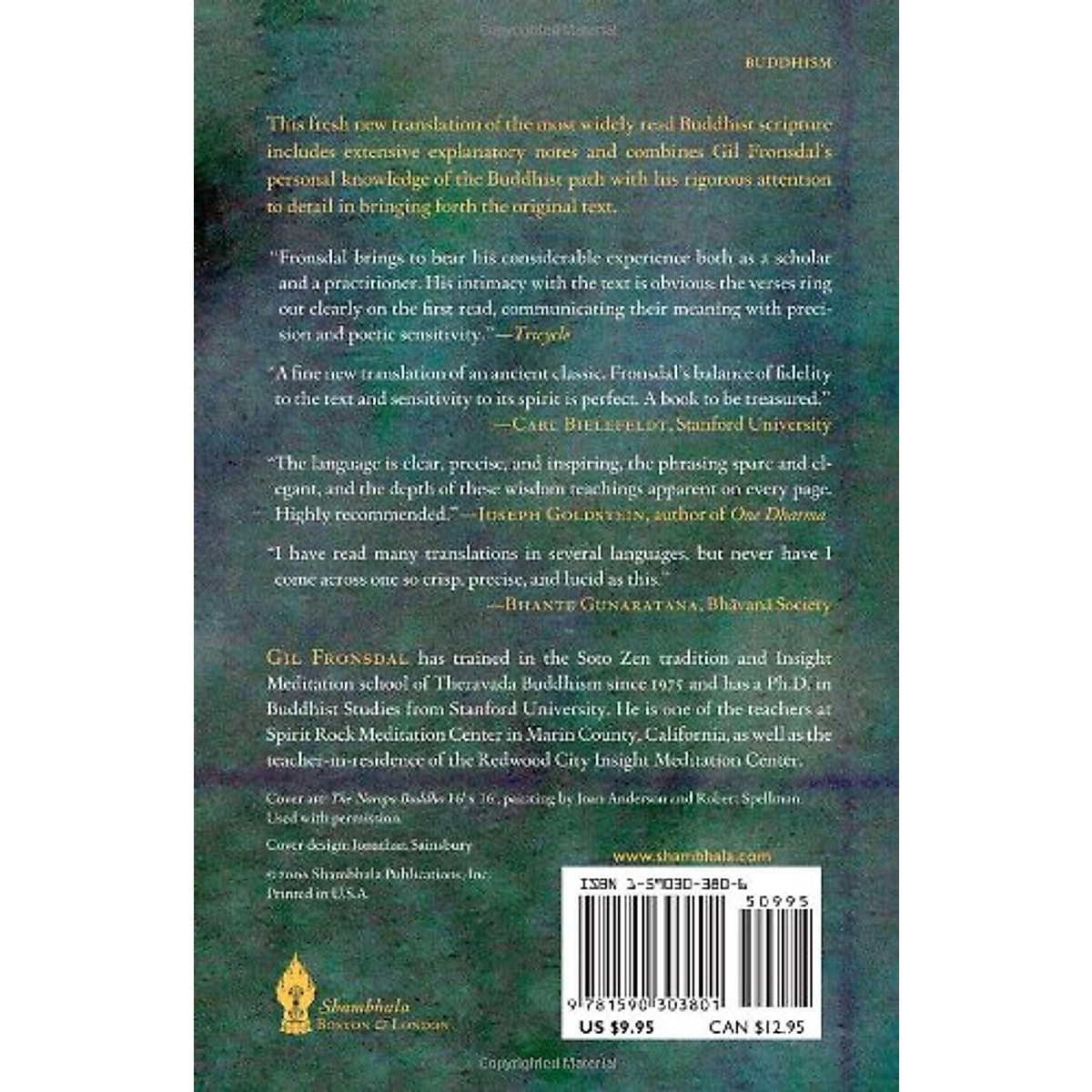 The Dhammapada: A New Translation of the Buddhist Classic with Annotations