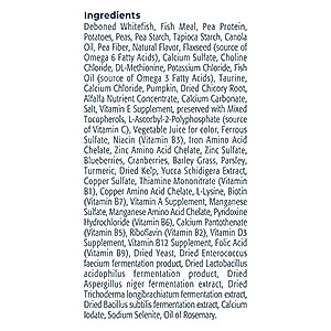 Blue Buffalo Basics Skin & Stomach Care Grain Free, Natural Indoor Adult Dry Cat Food, Fish & Potato 11-lb