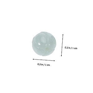 SEWACC 10pcs Obsidian Beads Craft Beads Kit Obsidian Lava Stone Beads Gemstone Loose Beads Jewelery Making Beads Jade Beads Beading Jewelry Set Suite Bracelets Scattered Beads Lotus Charm