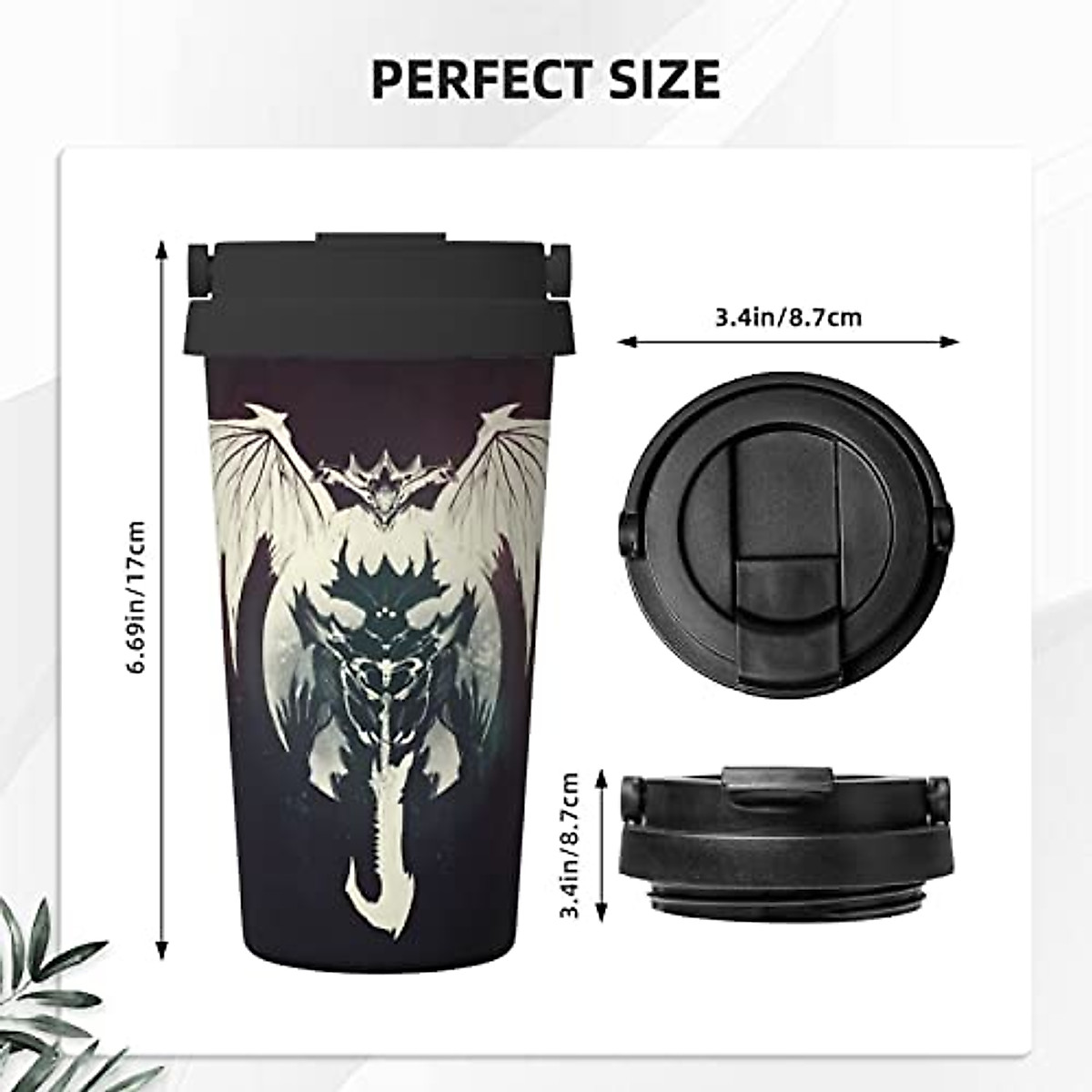 Jrktuwdg De-stiny 2 Coffee Cup Beverage Travel Cup Vacuum Insulated Tumbler Thermos Mug Double Wall Tumbler Cup For Office Home