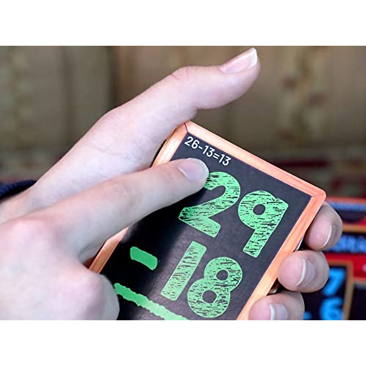 Regal Games - Two-Pack Math Flash Cards - Addition & Subtraction Practice - Bright, Bold Easy to Read - Classroom, Homework, Study Supplement - 56 Cards, 112 Problems Per Pack