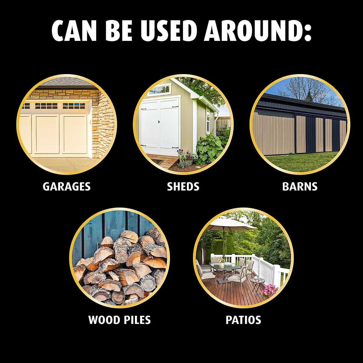 Ortho Snake B Gon1 - Snake Repellent Granules, No-Stink Formula, Covers Up to 1,440 sq. ft., 2 lbs.