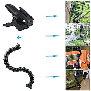 Husiway Accessory Bundle for GoPro Hero 11 10 9 8 7 6 5 4 Accessories Kit for Go Pro Max Fusion Insta360 ONE X DJI Osmo Action 3 2 AKASO Action Cameras 56E
