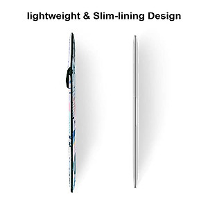 iCasso Laptop Sleeve for MacBook Air/Pro 13 inch,Waterproof Shock Resistant Notebook Protective Bag Carrying Case,Neoprene Bag with Small Case-Molandi