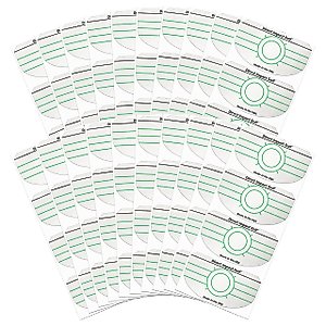 Direct Impact Golf Ultra-Thin Golf Impact Tape 100 Driver Labels - Instant Feedback for Increased Distance, Accuracy, Consistency