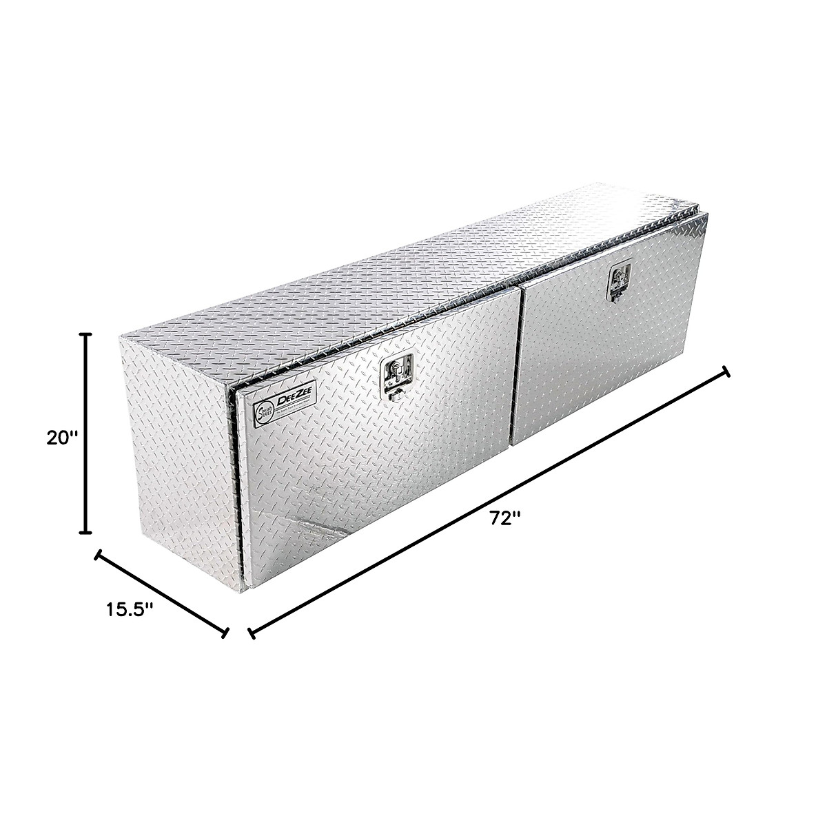 Dee Zee DZ79 Brite-Tread Aluminum Topsider Tool Box