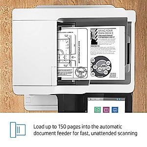 HP LaserJet Enterprise MFP M636fh Monochrome All-in-One Printer with built-in Ethernet & 2-sided printing (7PT00A)