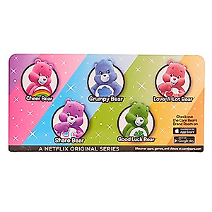 Just Play Care Bears Glitter Fun Figure Set (5 Pack)